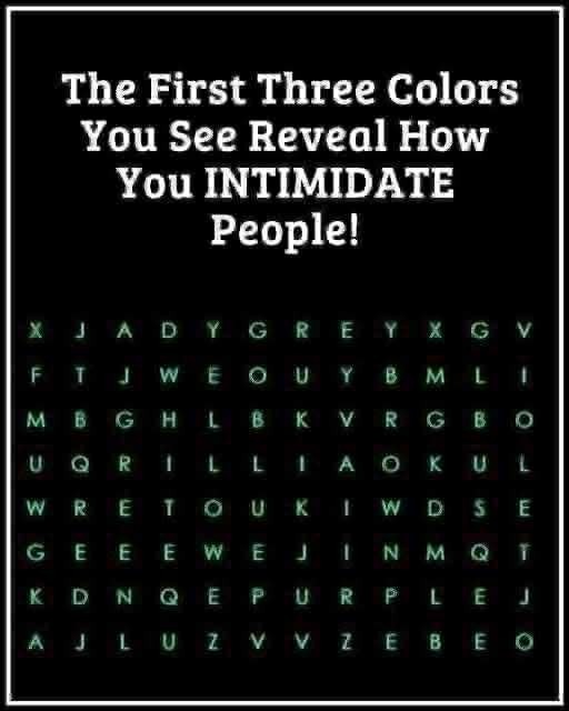 Color test: First color you see can say a lot about you – Dreamful